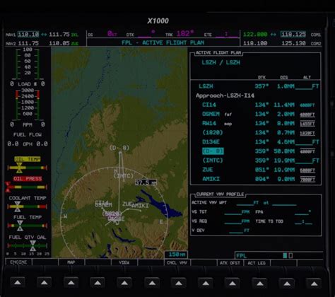 Wrong Waypoint In The Map At ILS14 At LSZH XP12 FMS And Nav Data X