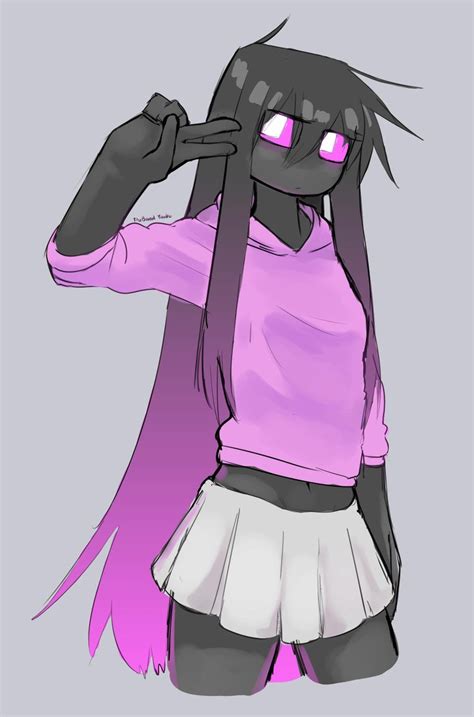 Enderman Minecraft Fan Art Minecraft Drawings Minecraft Images And