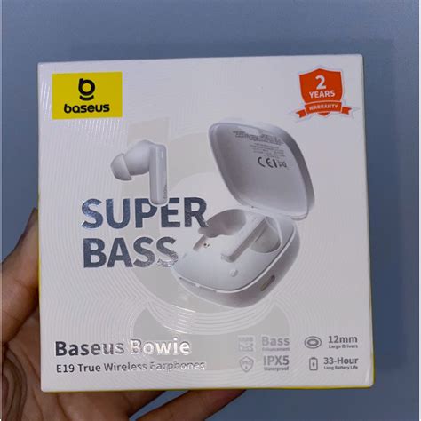 Jual Baseus E19 Tws Enc True Wireless Earbuds Shopee Indonesia