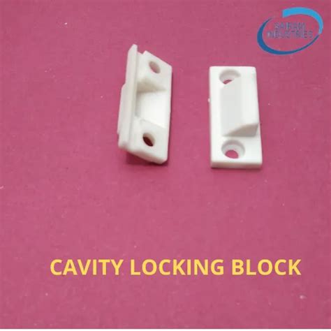 Sairam Industries White Plastic Cavity Locking Block Window Fitting At 1 00 Piece In Hyderabad