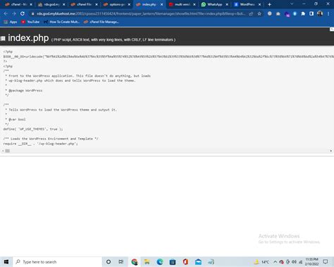 Wordpress Website Indexphp Is Injected With Malware And Code Regenerated Once Deleted And Wp