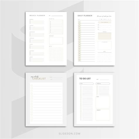Planner Templates To Help You Stay Organized All Year Slideson