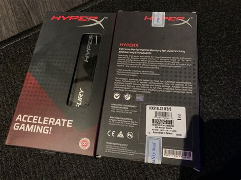 Kingston HyperX Fury DDR3 8gb X2 Computers Tech Parts Accessories Computer Parts On Carousell