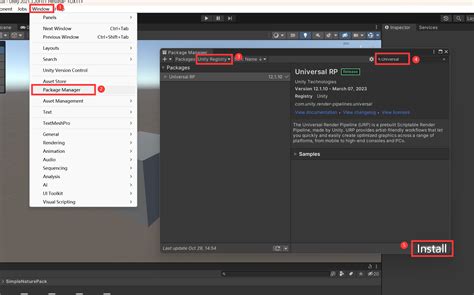 普通unity项目升级urp管线渲染项目教程unity普通项目升级成urp Csdn博客