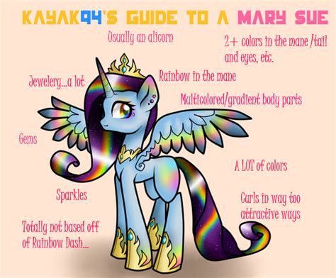 A Small Guide To Mary Sue Ocs By Kayak94 On Deviantart