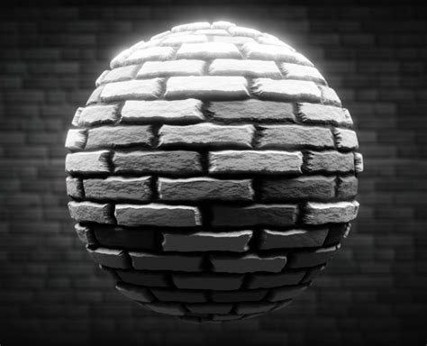 Procedural Brick Texture Flippednormals