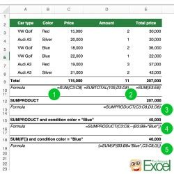 Sum In Excel Simple Ways Of Adding Up Values