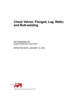 API Std 594 PDF Engineer Documents Center API Std 594 PDF Engineer Documents Center