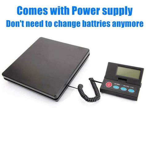 Digital Platform Postal Scale With Lcd Backlit Display 2g 50kg Wei