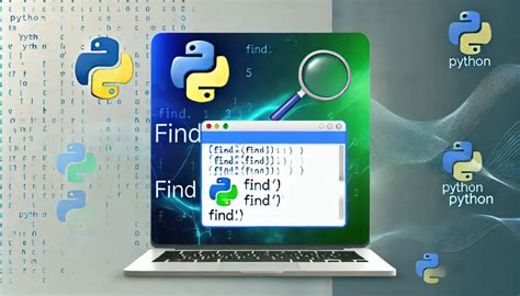 How To Use Pythons Find Method Effectively Search Strings Like A Pro Pythonプログラミングの世界