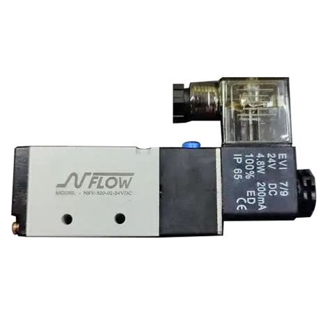 Spring Return 5 2 Solenoid Valve Application Industrial At Best Price In Mumbai Nu Flow
