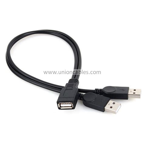 Double Usb 20 A Male To Usb Female Cable Extension Cable