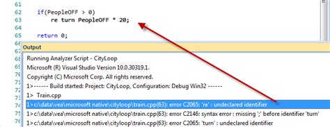 Locate Compiler Errors In Code Enterprise Architect User Guide