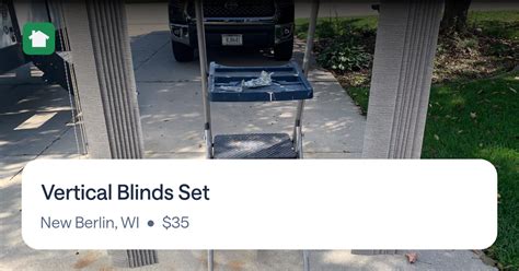 Vertical Blinds Set For 35 In New Berlin Wi For Sale And Free — Nextdoor
