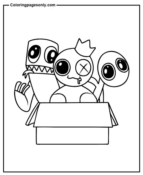 30 Green Rainbow Friends Coloring Pages Free Printable Pdf And Online Coloring