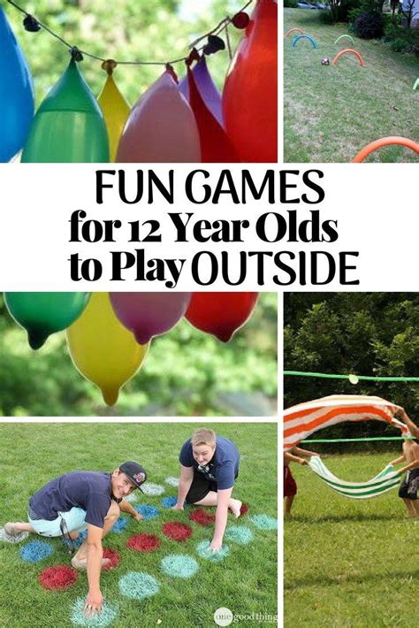 Birthday Party Games For 10 Year Olds Outdoors At Charles Hutchens Blog