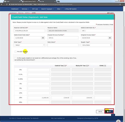 How To Fill GSTR Online At GST Portal GST Return Format