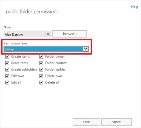How To Grant Full Access Control To Public Folders