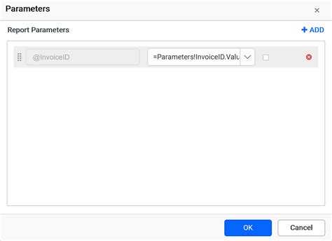 Create Dataset Parameters Bold Reports Report Designer