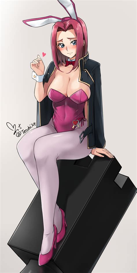 Kouzuki Kallen Code Geass Drawn By Yootenchi Danbooru