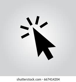 Triangle Cursor Click Icon Symbol Premium Stock Vector Royalty Free 1648665994 Shutterstock