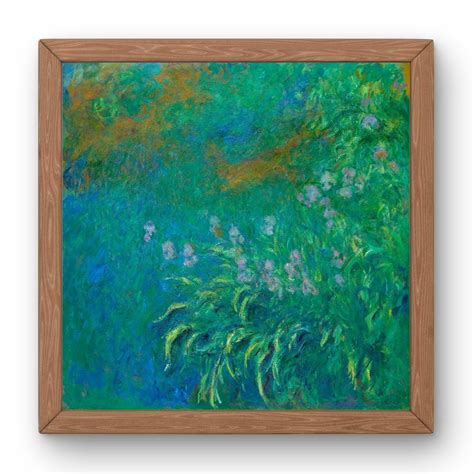 Claude Monet Square Wall Art Print Set Of 9 Impressionist Wall Print Wall Decor Digital