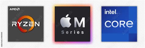 Top Brands Of Computer Processor Manufacturers Logo Of Amd Ryzen