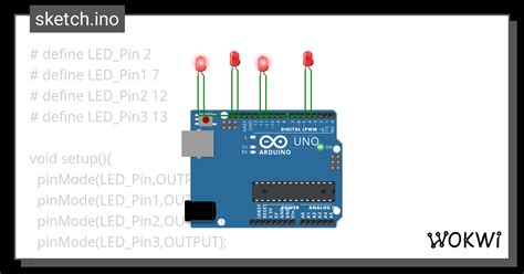 Alternate Led On Off Wokwi Esp32 Stm32 Arduino Simulator