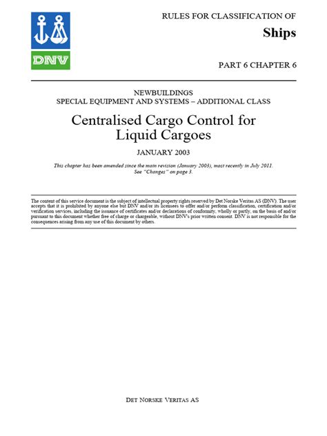Dnv Rules For Ship Classification 2003 Pdf Oil Tanker Pump