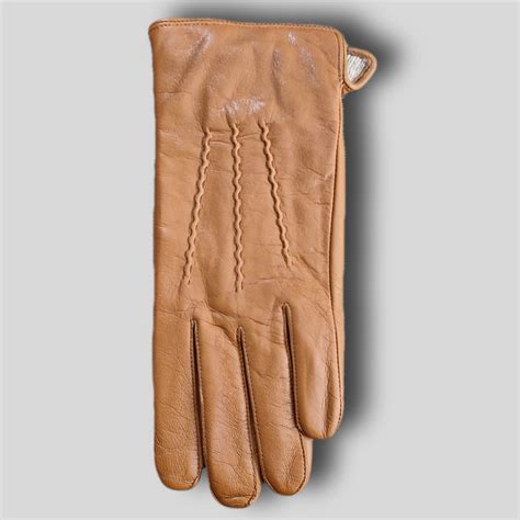 Мужские Кожаные Рыжие Перчатки (лайка) на Шерсти — Купить Недорого на ...