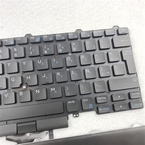 Latin Backlit Laptop Keyboard For Dell Latitude E5 Vicedeal