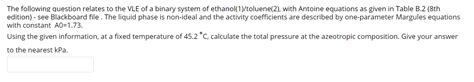 Solved The Following Question Relates To The Vle Of A Binary
