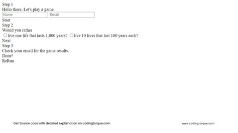 Step By Step Form Validation Using Html Css And Javascript Coding Torque