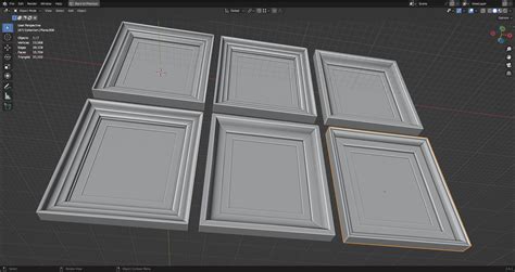 Procedural Picture Frame For Blender Geometry Nodes Blender Market