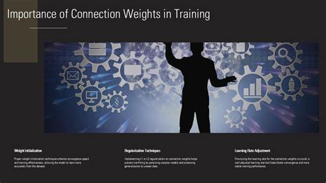 importance of connection weights in training ppt powerpoint st ai ss ppt presentation