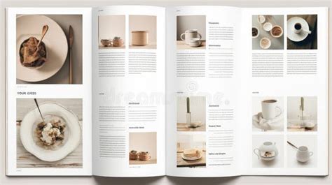 Design Indesign Table Template Stock Illustration Illustration Of