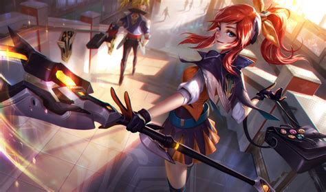 Artstation Battle Academia Lux For League Of Legends