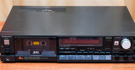 Vintage Audio Stereo Cassette Deck Technics Rs B100