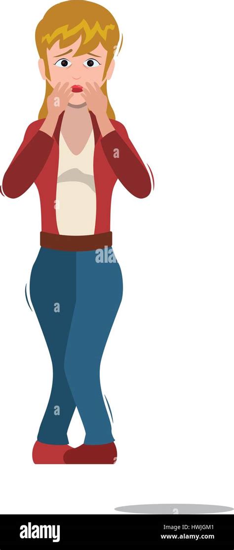 Concerned Face Cartoon