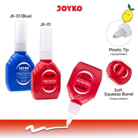 Jual Tipe X Joyko Jk 01 Tipe X Cair Joyko Tip X Cair Correction Fluid Joyko Jk 01 Shopee