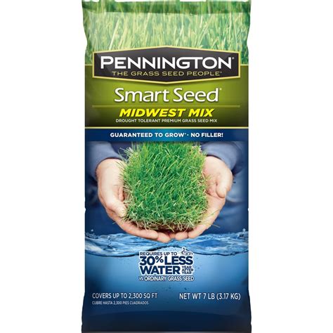 Pennington Smart Seed Midwest Mix 7 Lb Sun And Shade Grass Seed At