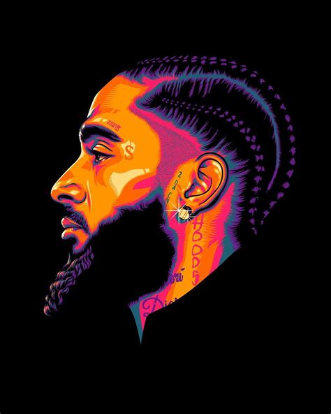 Marjun Lazarte On Instagram “nipsey Hussle Nipseyhussle Illustration Nipsey Losangeles