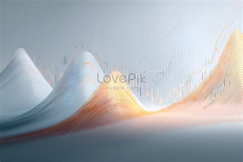 추상파 및 데이터 차트