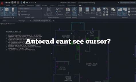 Autocad Cant See Cursor
