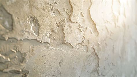 A Close Up Shot Of A Textured Beige Wall The Surface Has A Rough Uneven Texture Creating A
