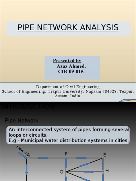 Solving Pipe Network Problems Using The Hardy Cross Method A Step By Solving Pipe Network Problems Using The Hardy Cross Method A Step By