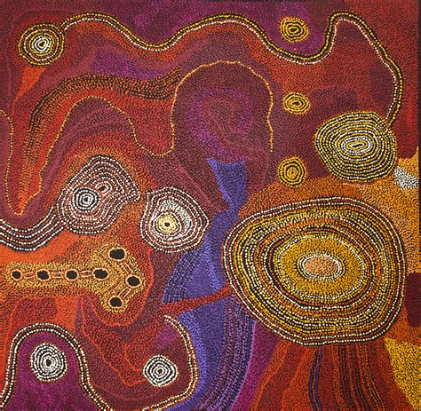 Tjungkara Ken Seven Sisters Dreaming 100 X 100 Cm Sold — Art