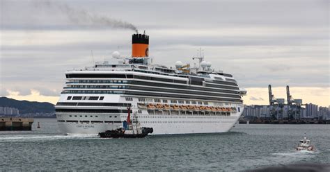 인천크루즈터미널 출발하는 코스타세레나 호