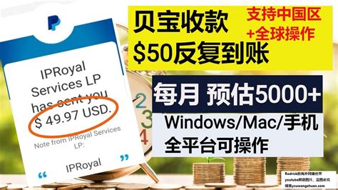自动赚钱贝宝收款被动收入挂机网赚手机自动赚钱软件全自动网赚收入自动到账分享闲置带宽赚钱分享网络赚取收入honeygain