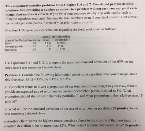 Solved This Assignment Contains Problems From Chapter 5 6
